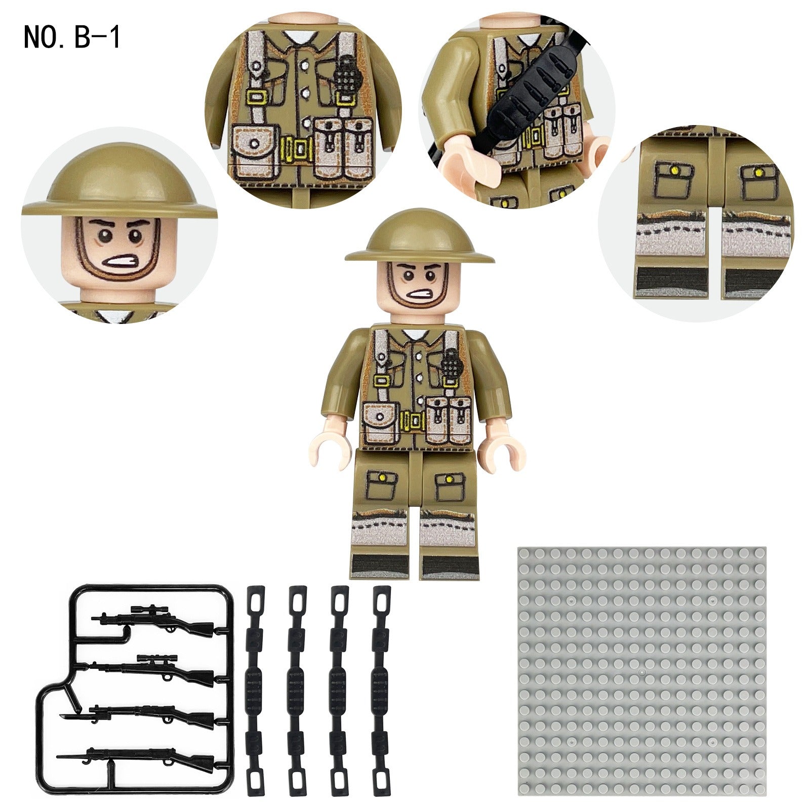 Brick Battalion | 24 Soldiers – BrickWarII