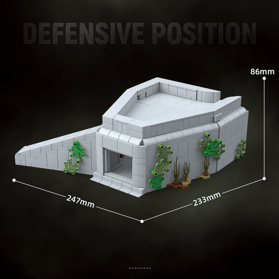 D-Day Bunker | 1232 PCS – BrickWarII